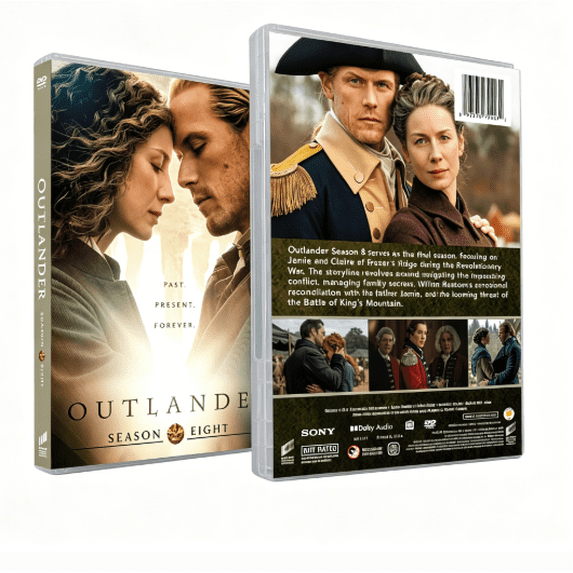 Outlander: Season 8 Complete DVD Box Set (4-Disc) – All Episodes, Final ...