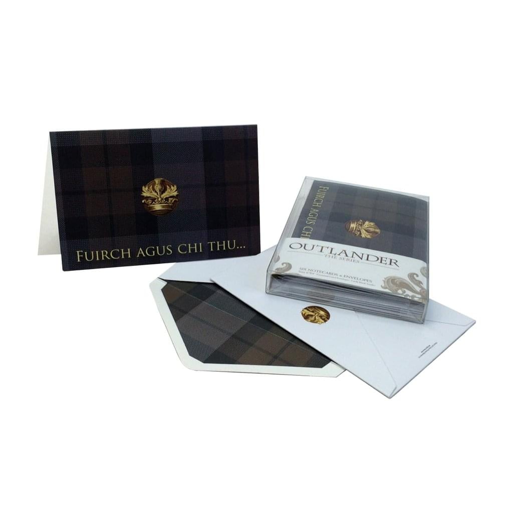Outlander Tartan 4"x6" Notecards, Set of 6 - Walmart Business Supplies