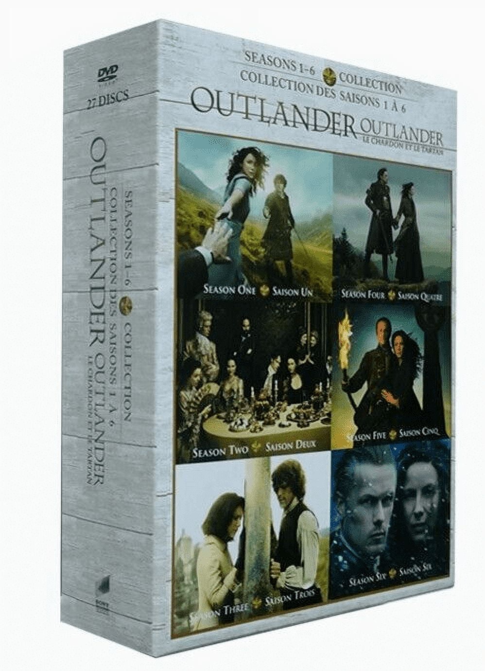 Outlander : The Complete Series: Seasons 1-6 (27-Disc Set) - Walmart.com