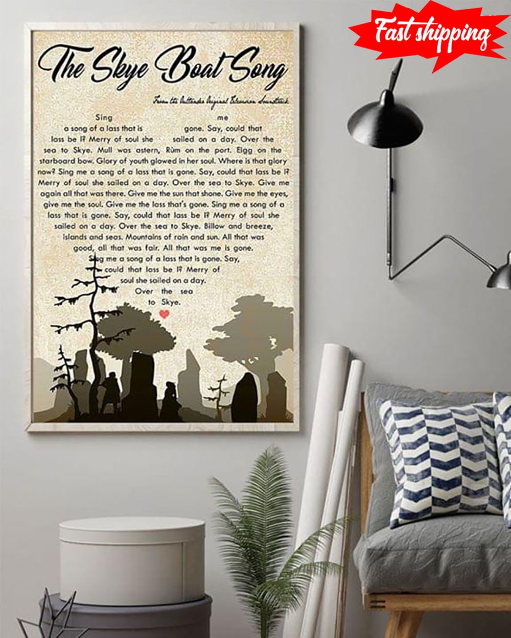 Outlander Title Theme Song The Skye Boat Song Lyrics With Heart ...