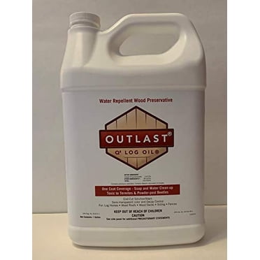 Outlast Q8 Log Oil, EPA Registered Wood Preservative, 5 Gallon Pail ...