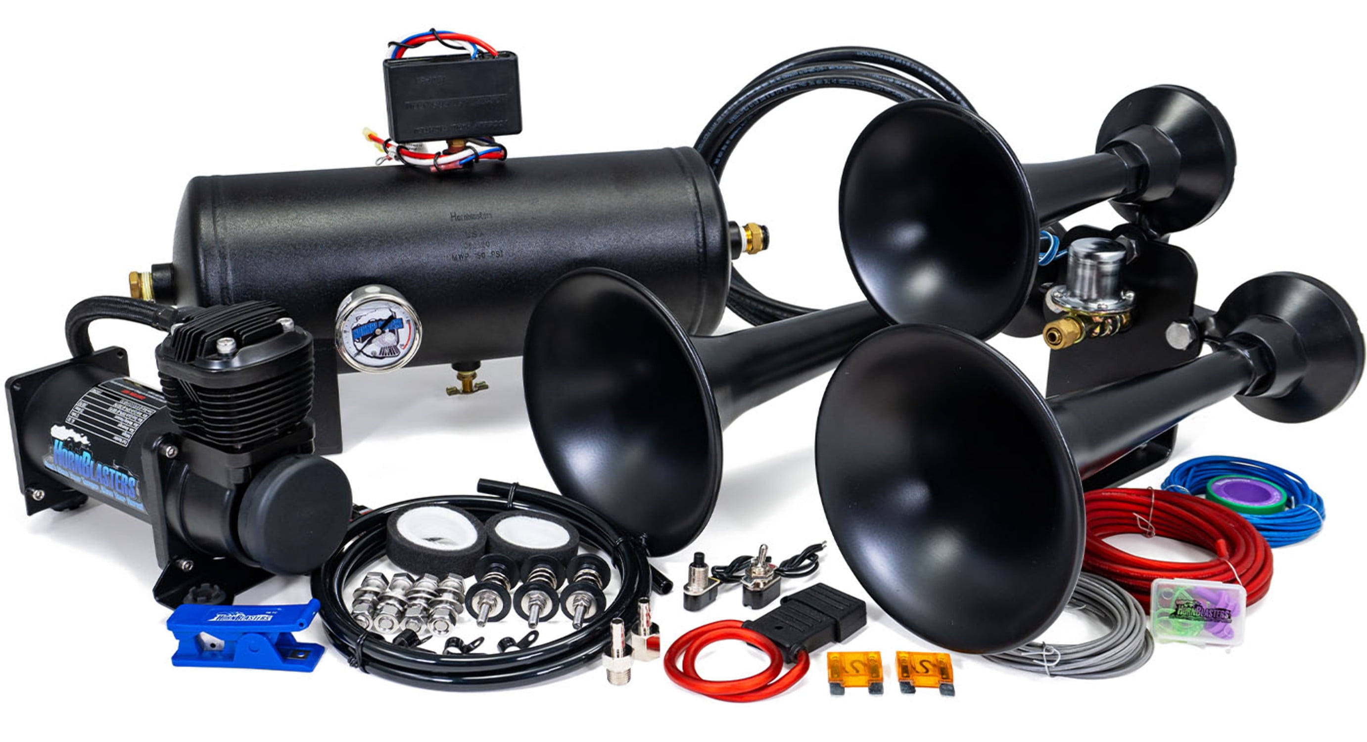 Outlaw 232 Train Horn Kit - Walmart.com