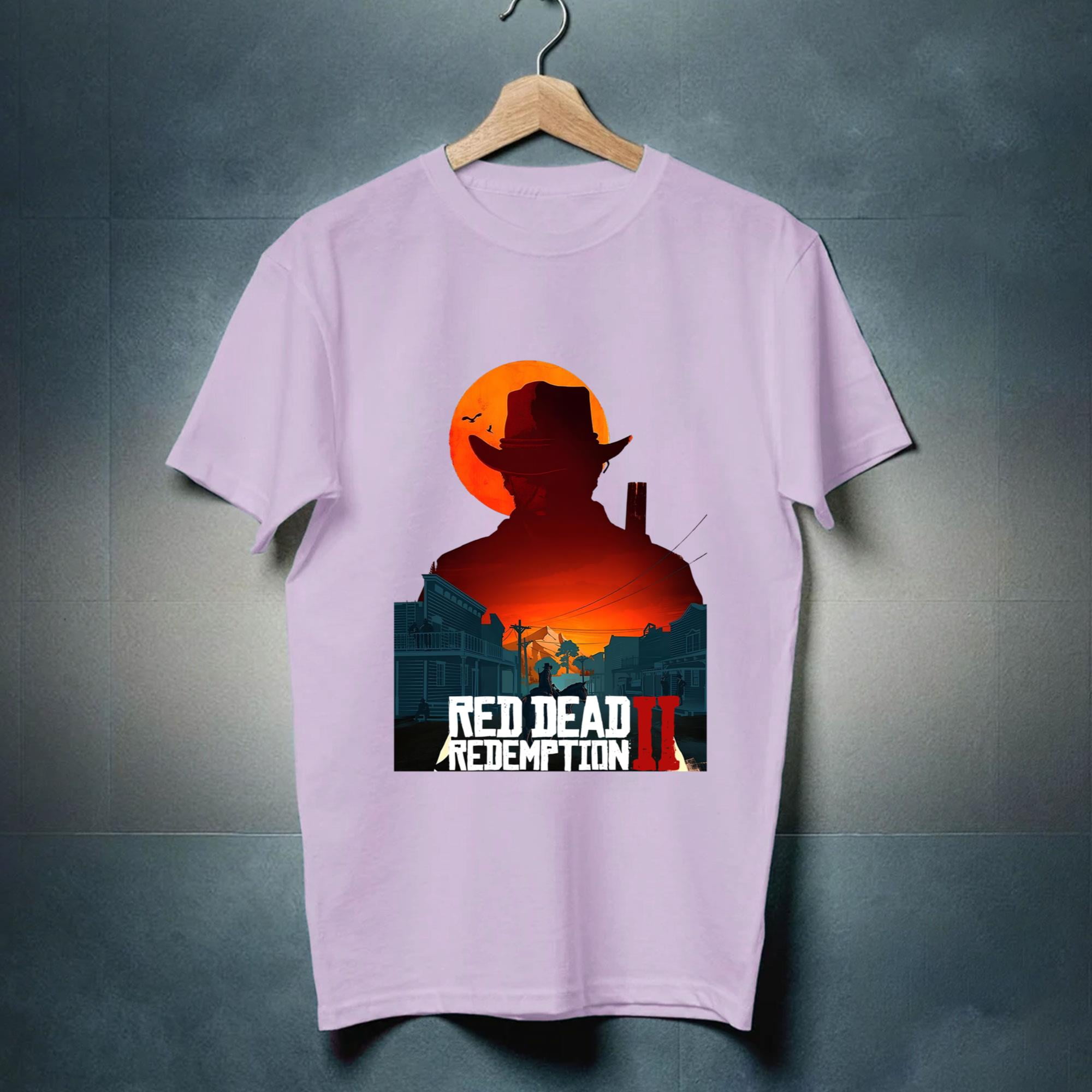 Outlaw Cowboy Game Tribute Shirt – Open World Adventure Graphic Tee New ...