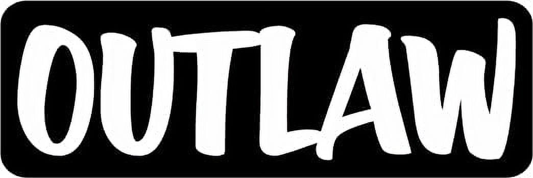 Outlaw Decal USA Biker Motorcycle Club Vinyl Helmet Hard Hat 3M ...