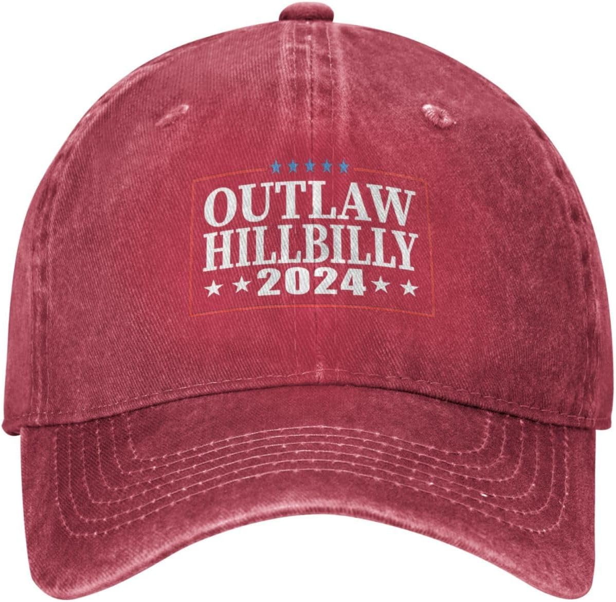 Outlaw Hillbilly 2024 Baseball Caps for Men 90s Vintage Baseball Hats ...