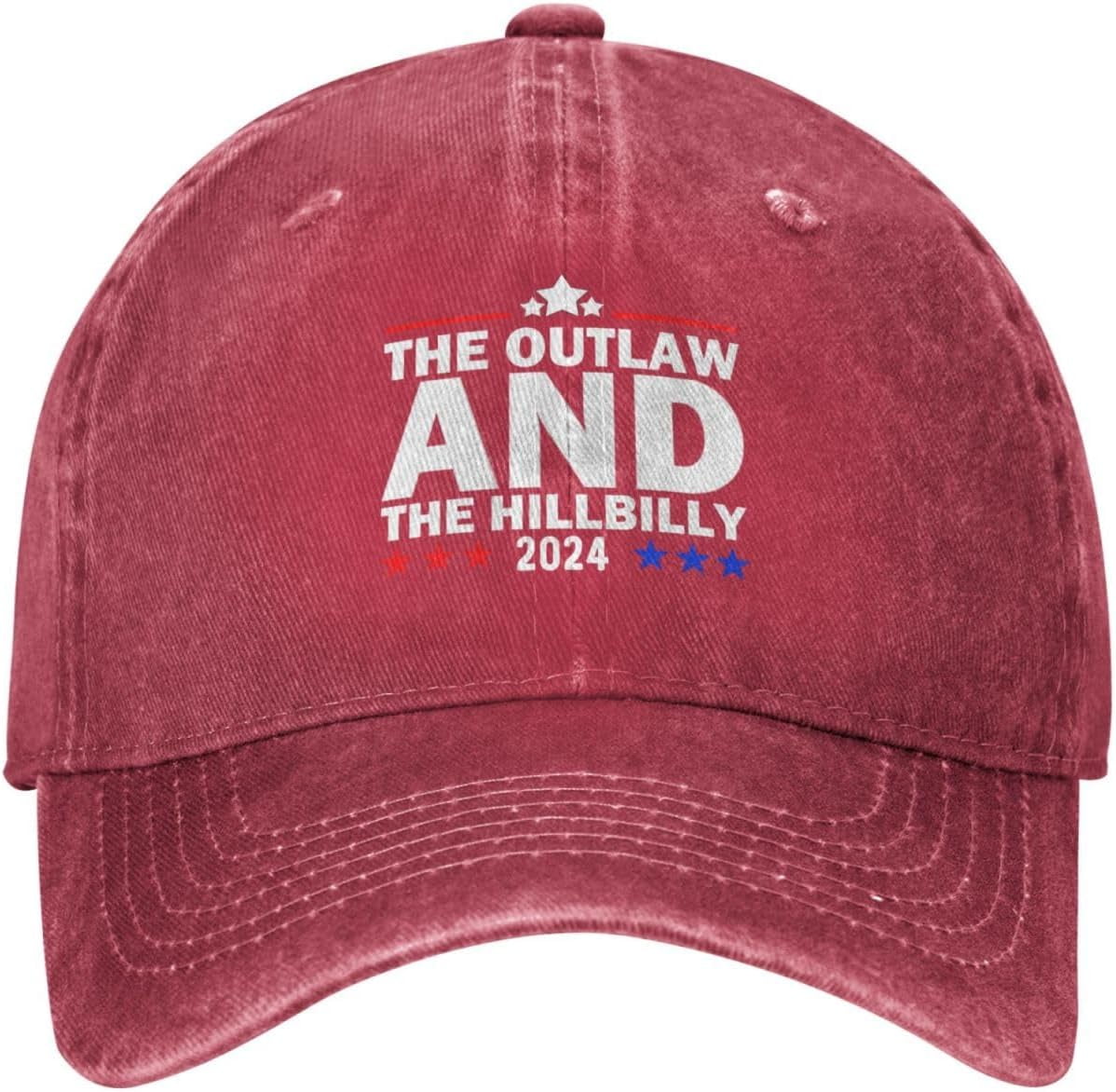 Outlaw Hillbilly 2024 Cap Men Baseball Hats Graphic Hat - Walmart.com