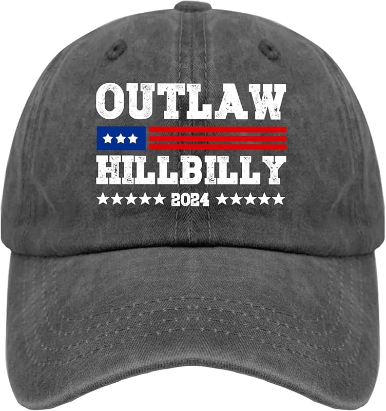 Outlaw Hillbilly 2024 Caps Womans Hat Black Hat Women Gifts for Him ...