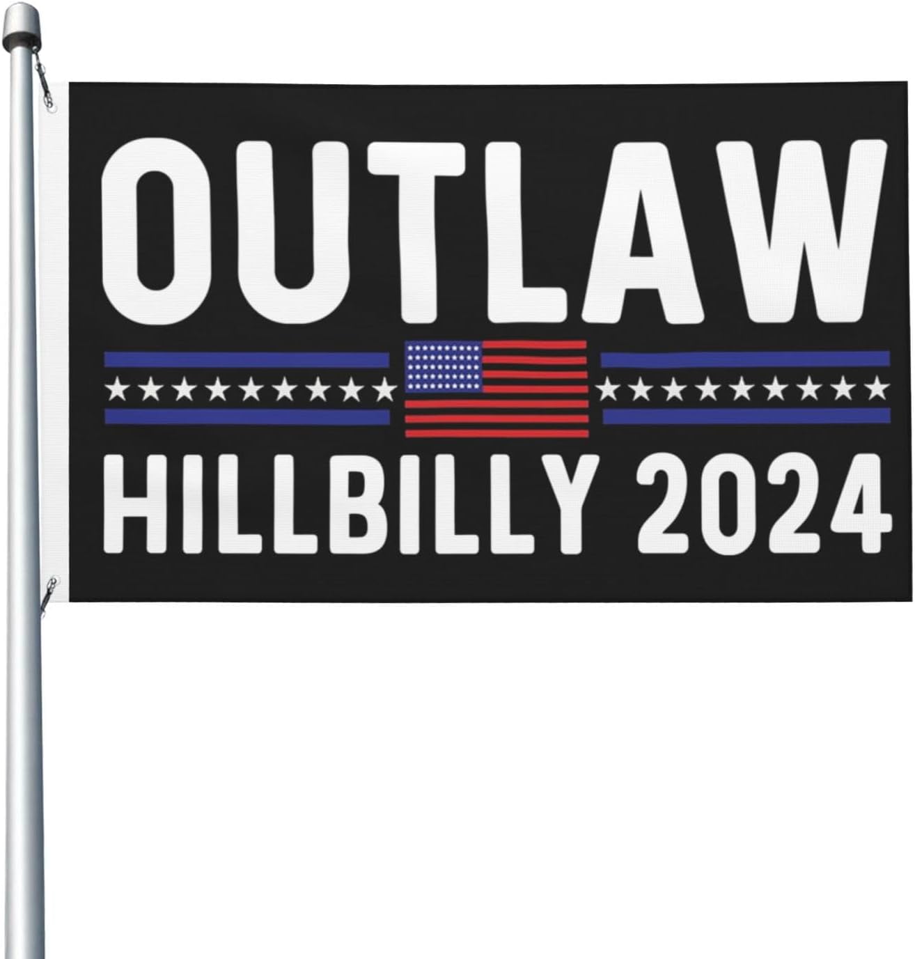 Outlaw Hillbilly 2024 Flag For Room Guys Double Sided Funny Flags Wall ...
