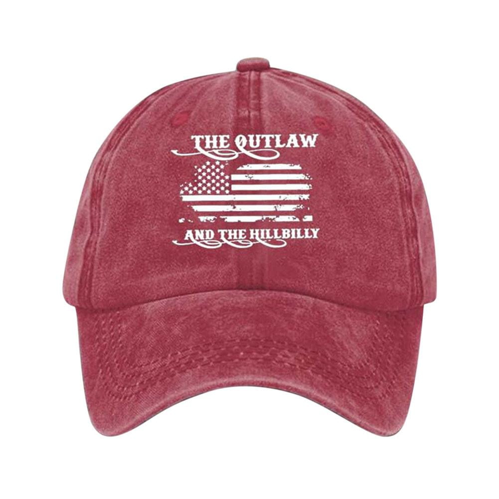 Outlaw Hillbilly 2024 Flag Hat 2024 Vote Baseball Cap Patriotic ...