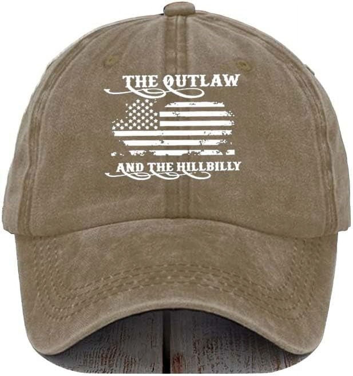 Outlaw Hillbilly 2024 Flag Hat 2024 Vote Baseball Cap Patriotic ...