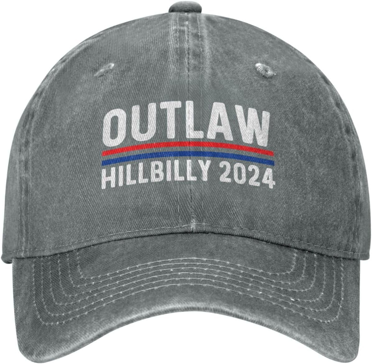 Outlaw Hillbilly 2024 Hat Men Baseball Hats Funny Hat - Walmart.com