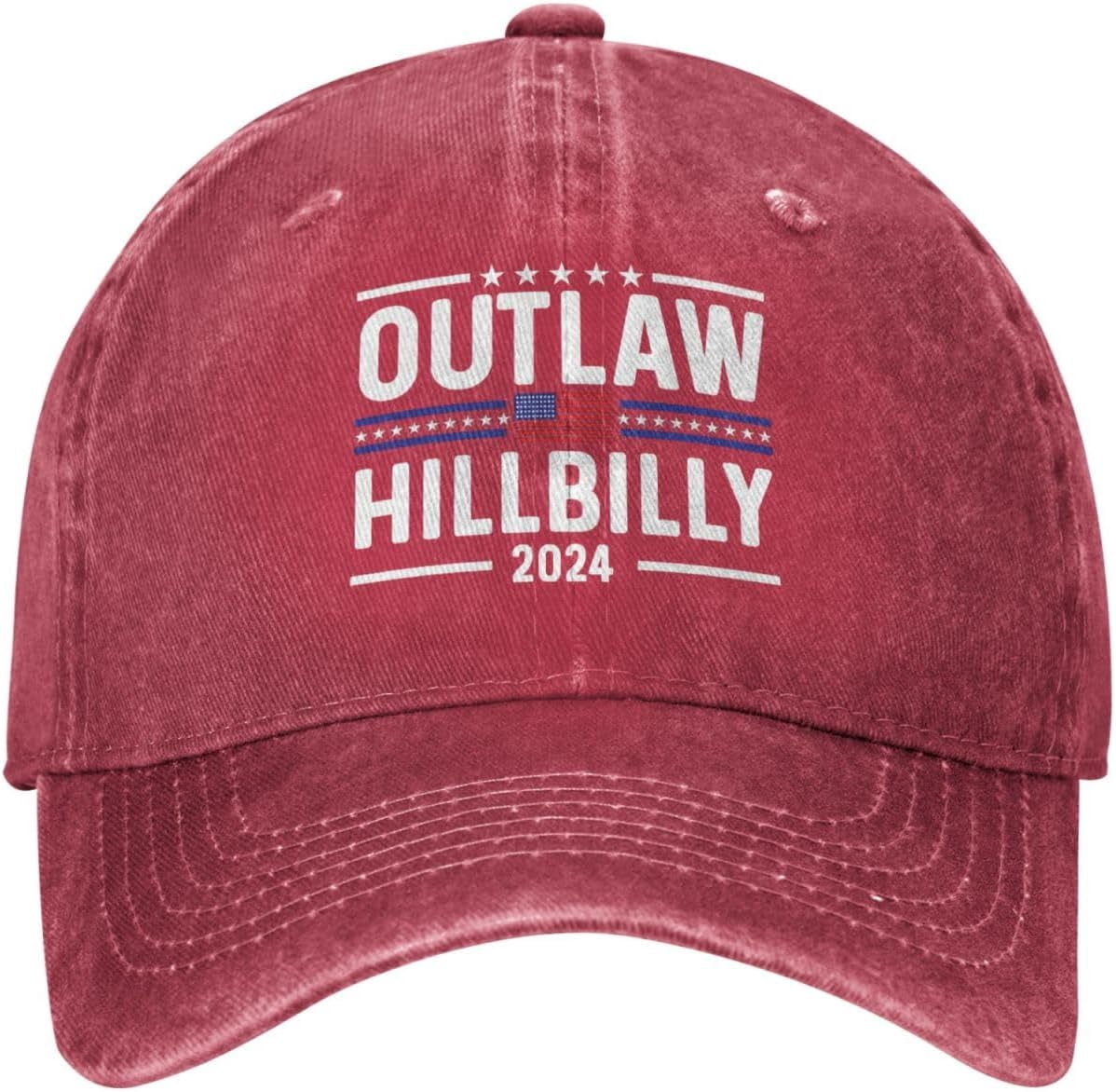Outlaw Hillbilly 2024 Hat Men Funny Baseball Hats Funny Gifts for Women ...