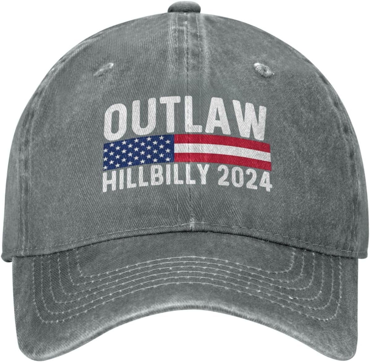 Outlaw Hillbilly 2024 Hat for Men Baseball Hats Funny Hats - Walmart.com