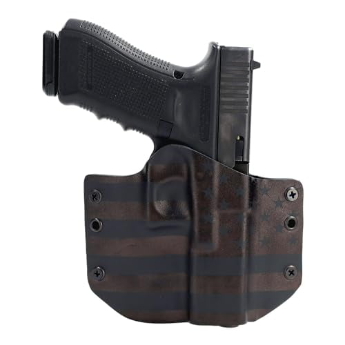 Outlaw Holsters Stealth Black USA Holster Outside The Waistband (OWB ...
