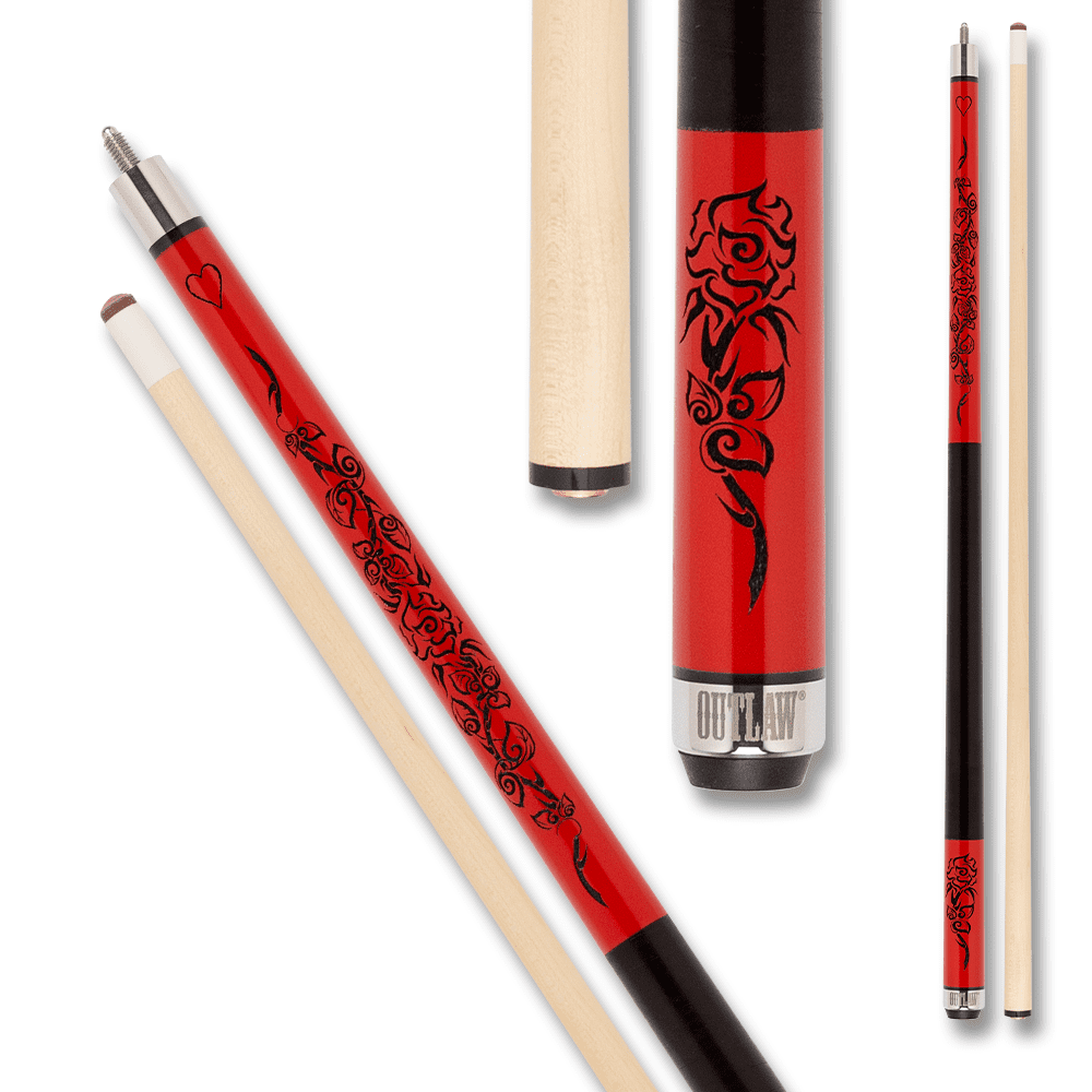 Outlaw OL30 Thunder Pool Cue Billiard Stick Billiards Cues - Walmart.com