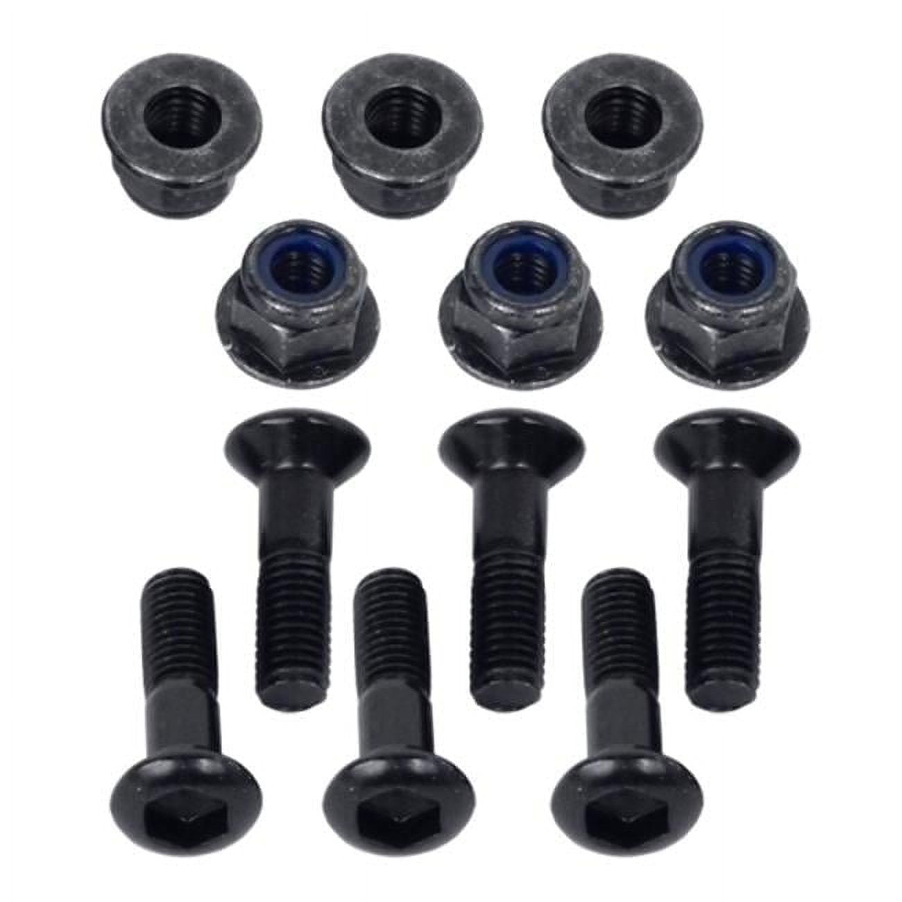 Outlaw Racing PP2567BK Rear Sprocket Nut & Bolt Kit, Black - Walmart.com