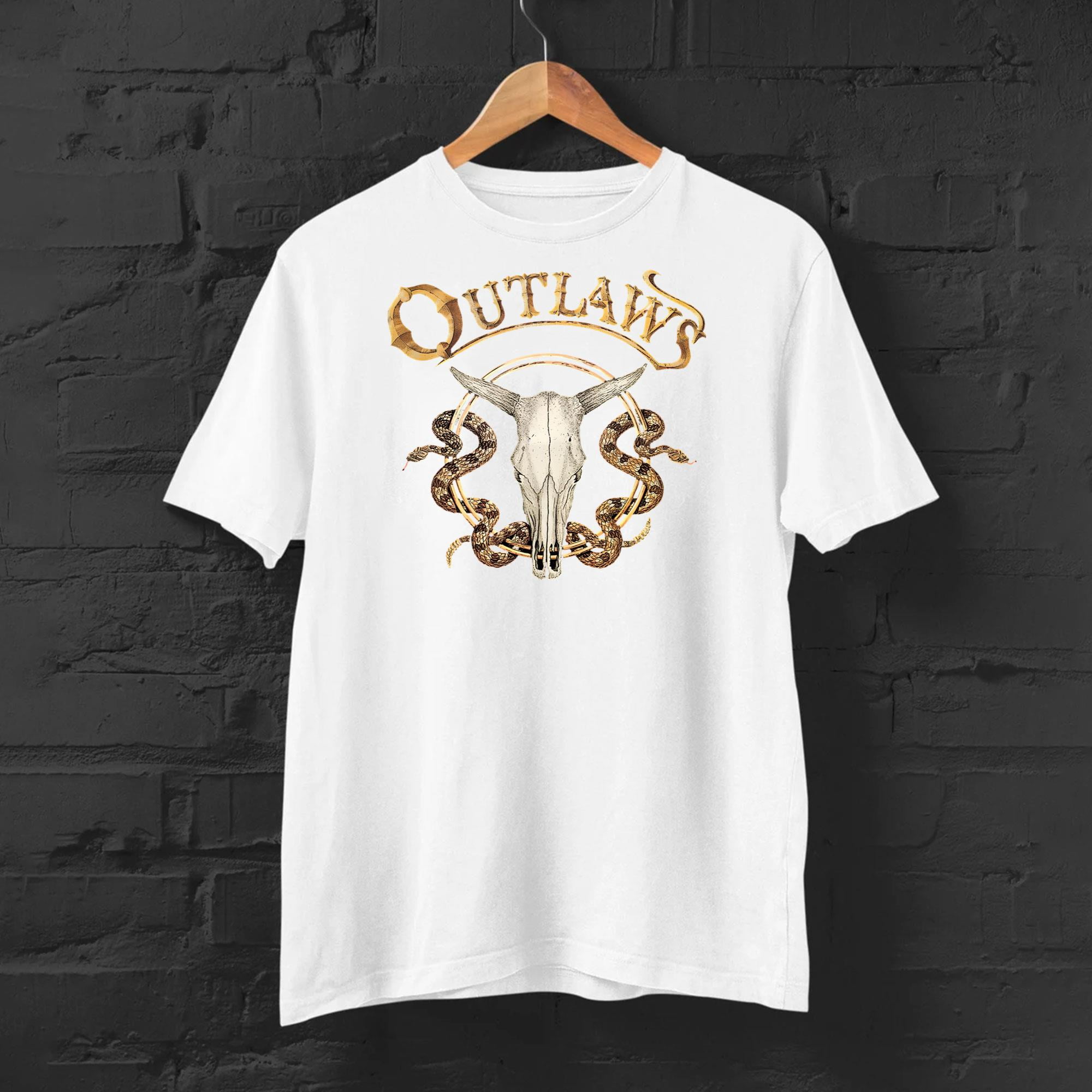 Outlaws Inspired Western Shirt – Retro Cowboy Graphic Tee New Instock ...