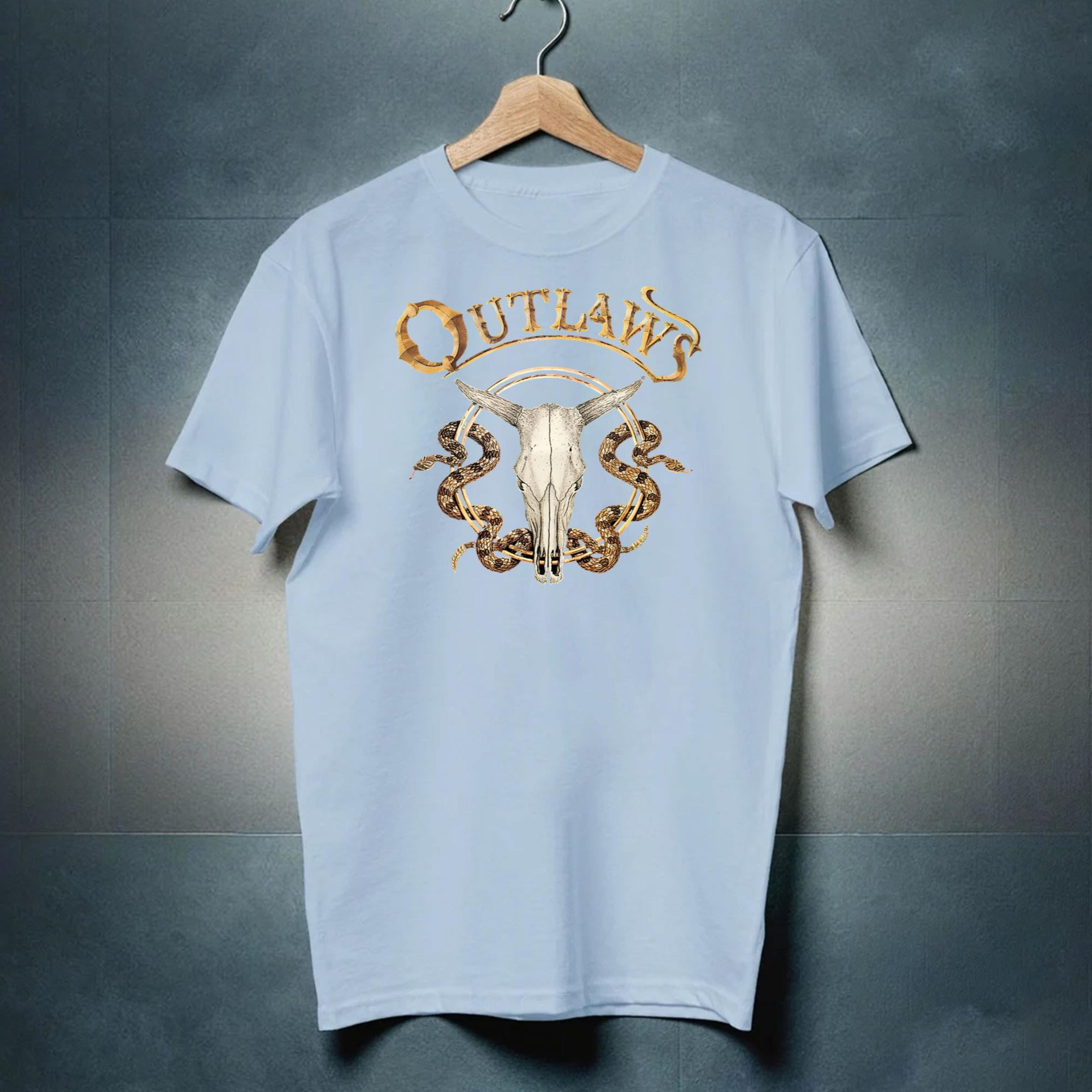 Outlaws Inspired Western Shirt – Retro Cowboy Graphic Tee New Instock ...