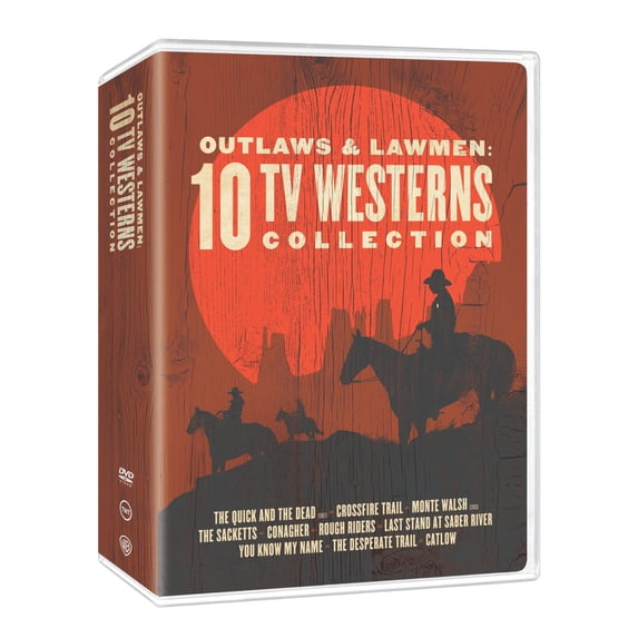 Outlaws & Lawmen - 10 TV Westerns Collection (DVD), Western, Warner ...