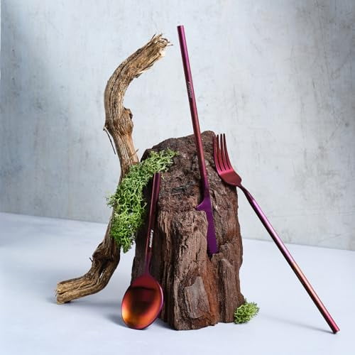 Outlery | Portable & Reusable Stainless Steel Travel Cutlery Set (Wine ...