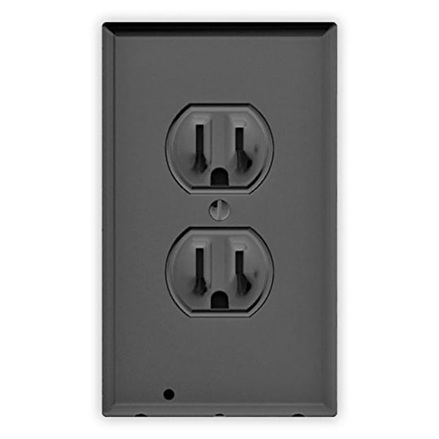 Outlet Cover Duplex Wall Plate LED Night Light - Walmart.com
