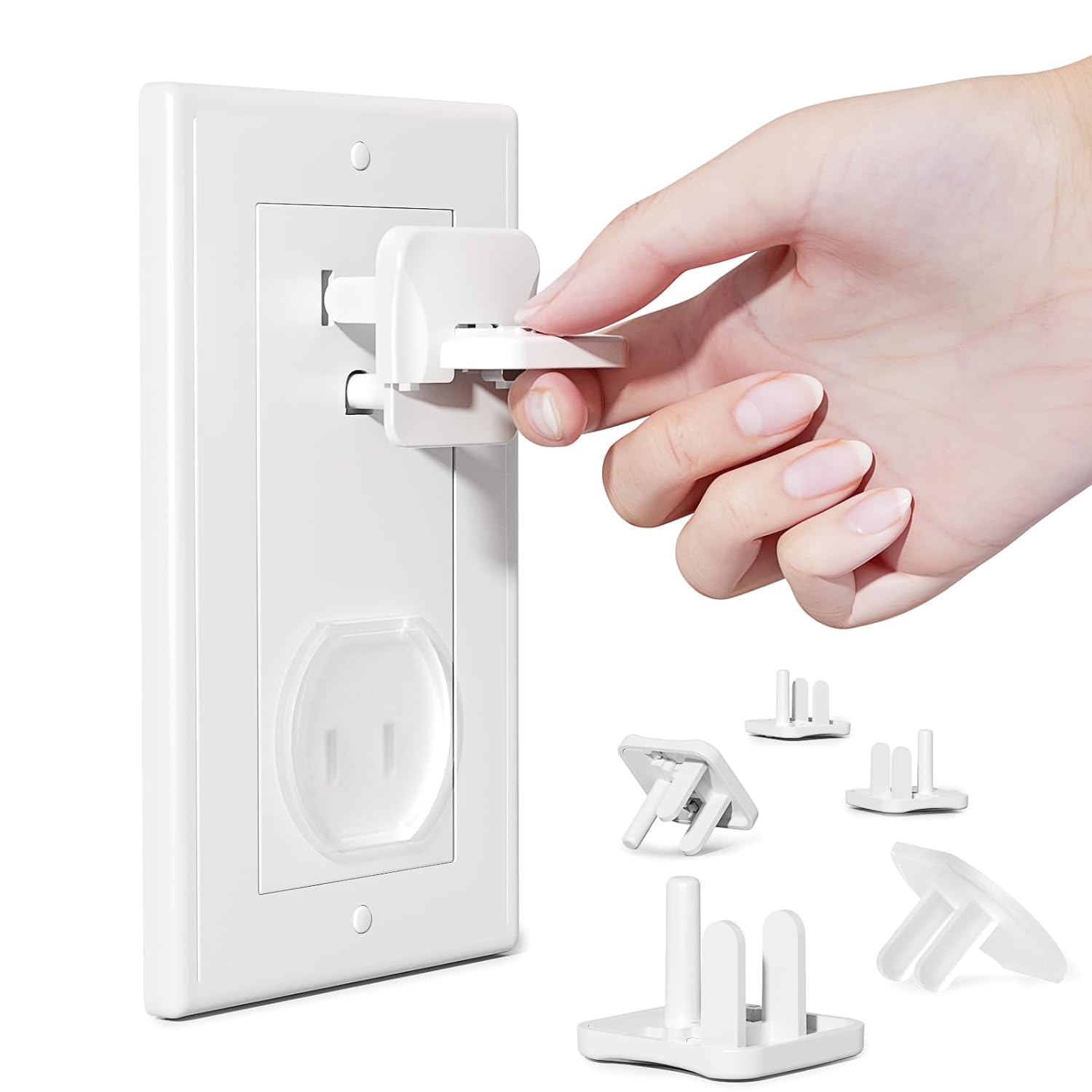 Outlet Covers Baby Proofing 42-Pack White, Child Proof Electrical ...