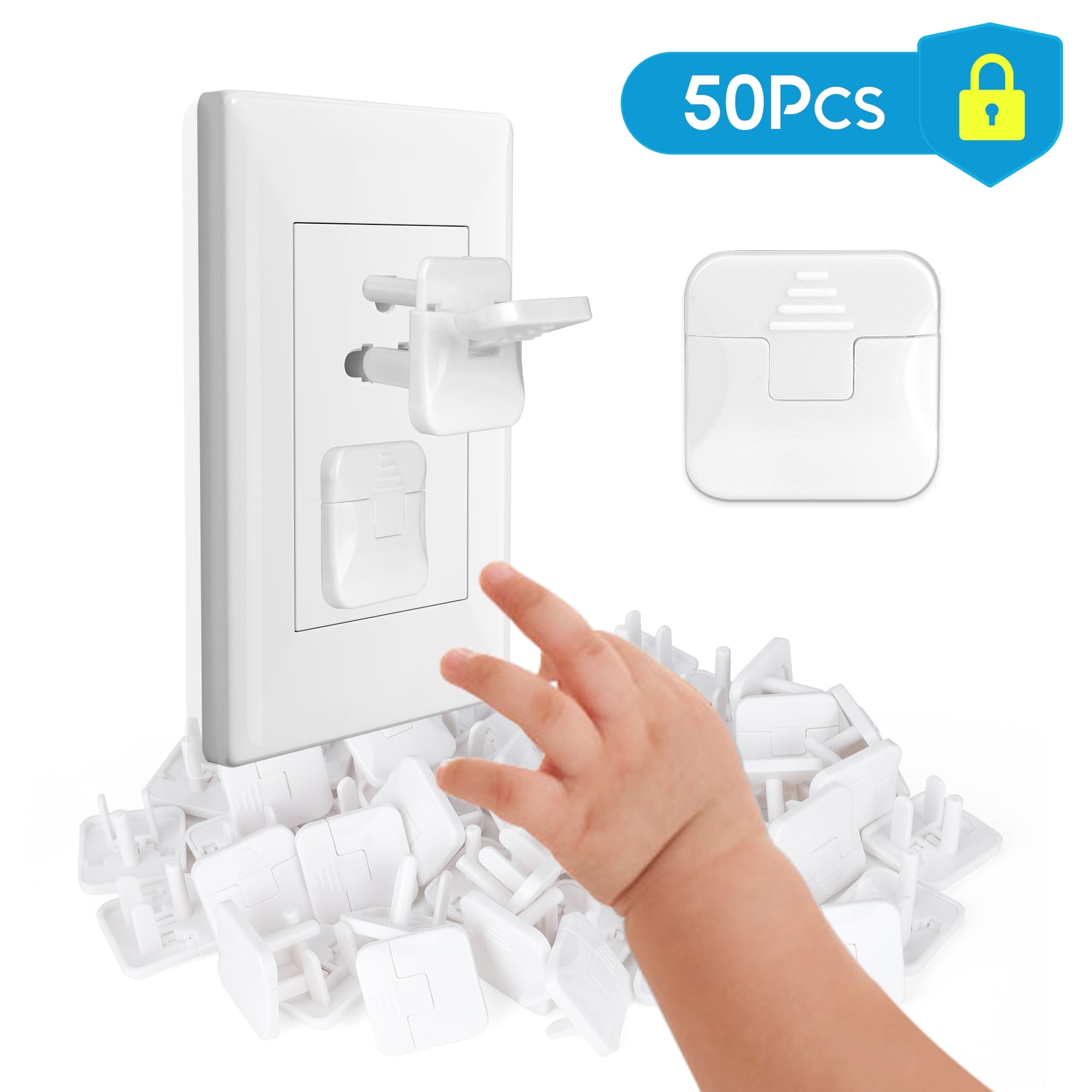 Outlet Covers Baby Proofing - 50 Pack Plug Covers for Electrical ...