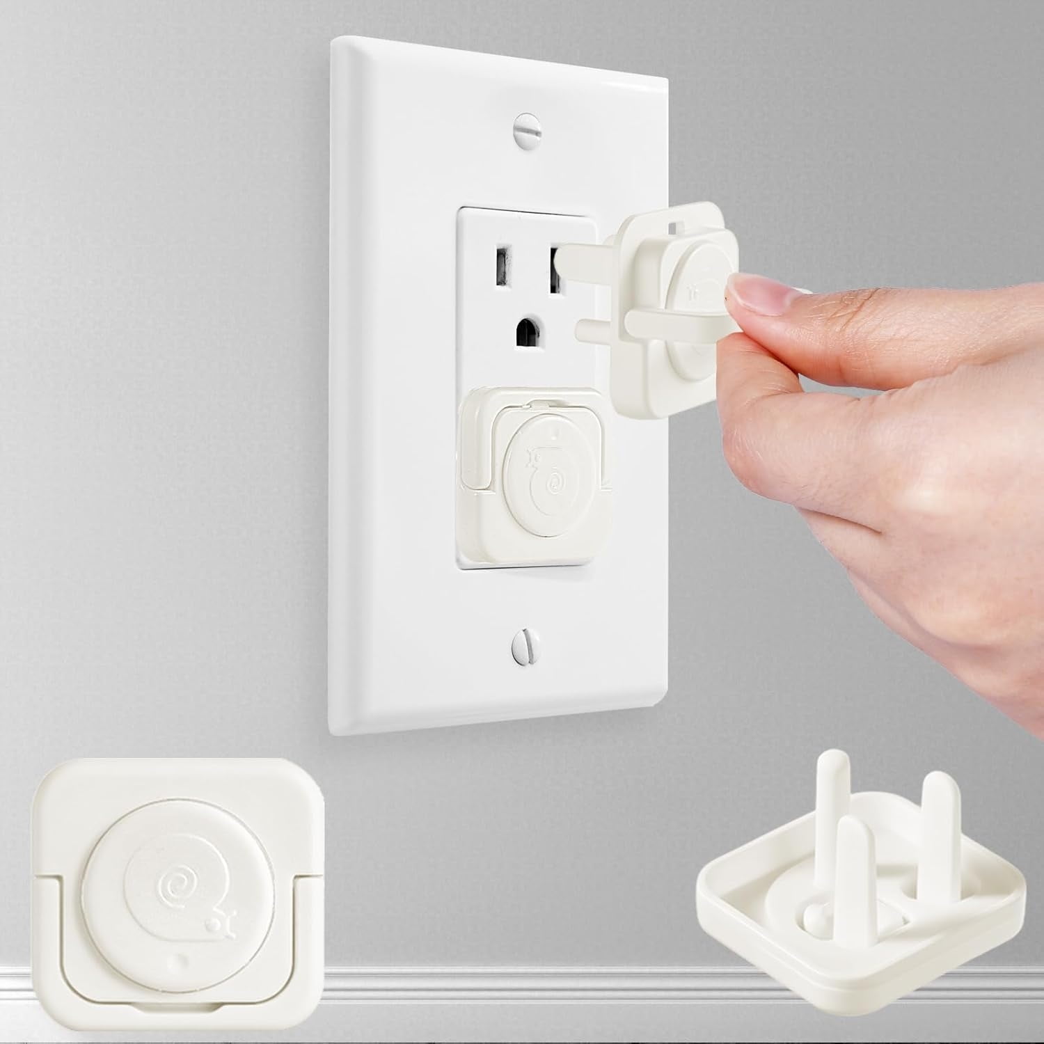 Outlet Covers Baby Proofing, 60 Pack Child Proof Plug Socket Covers ...