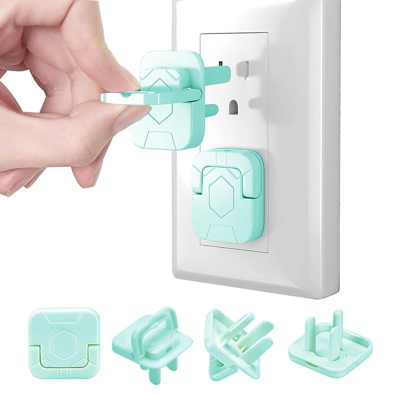 Outlet Covers Baby Proofing Plug - 60 Pack Socket Safety Plug Covers ...