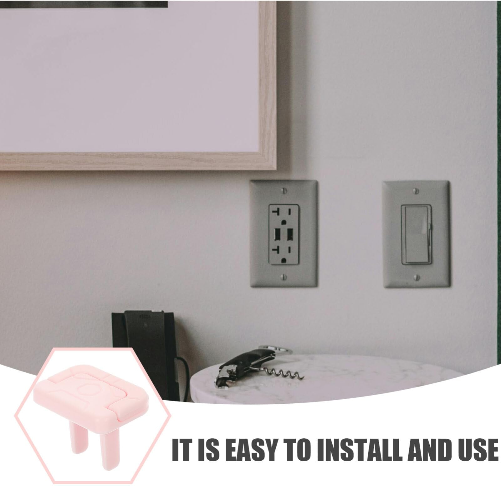 Outlet Covers Baby Proofing Plug - 60 Pack Socket Safety Plug Covers ...