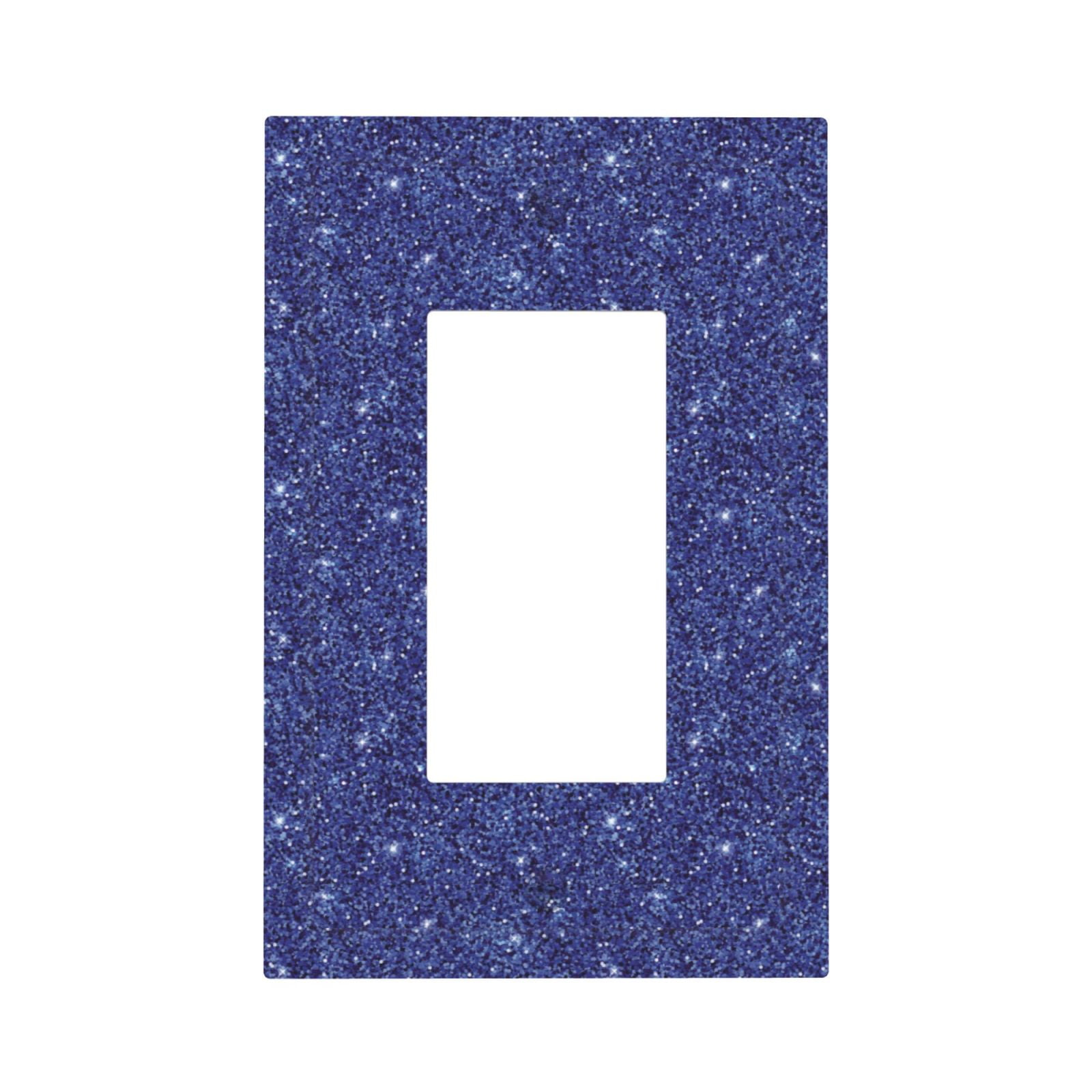 Outlet Covers Wall Plate - Blue lightning Glitter B Wall Plates for ...