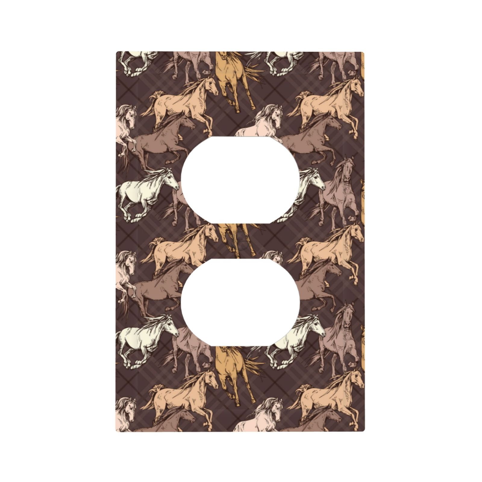 Outlet Covers Wall Plate - Extreme Sketch Cool Horse_D Wall Plates for ...