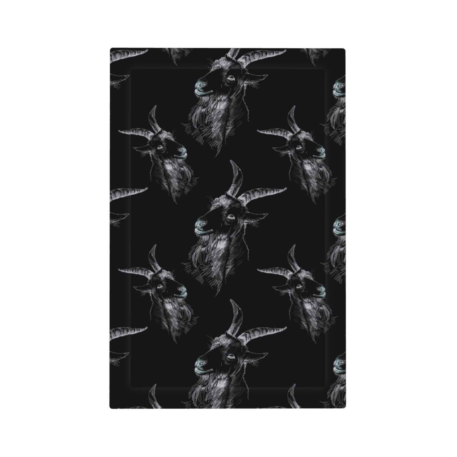 Outlet Covers Wall Plate - Goat heads hand drawn black cool Wall Plates ...