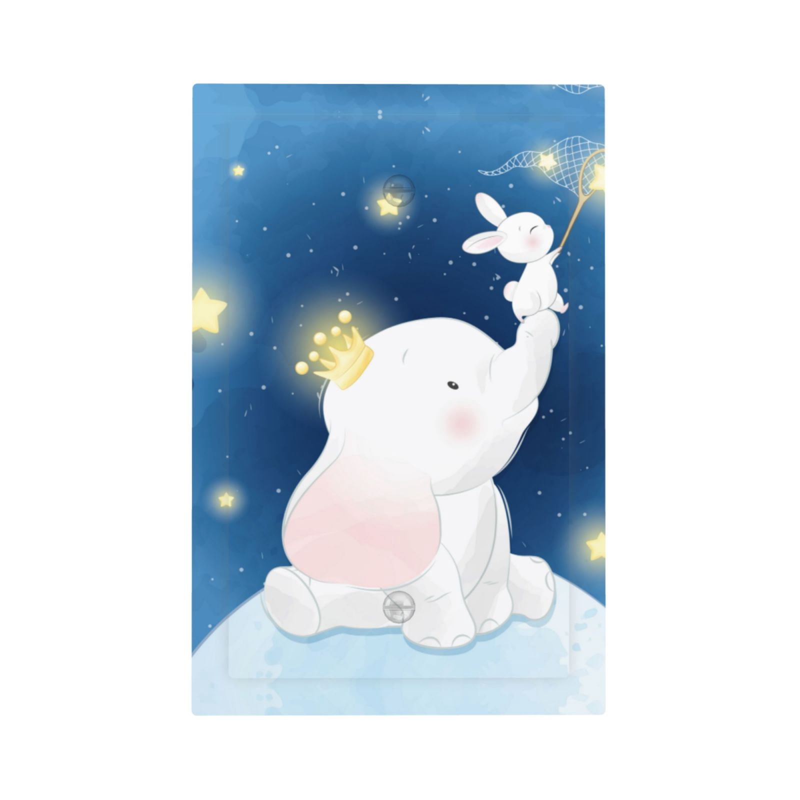 Outlet Covers Wall Plate - Moon Cute Elephant Little Bunny Wall Plates ...