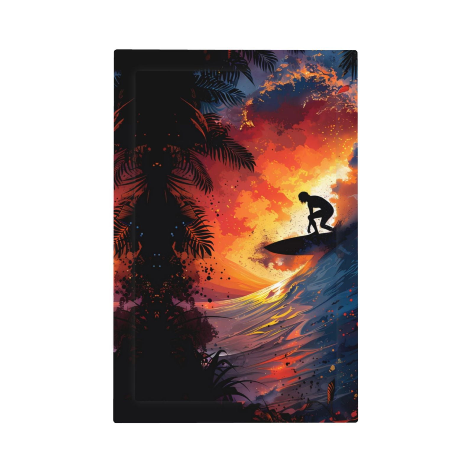 Outlet Covers Wall Plate - Sunset Surfing Silhouette Wall Plates for ...