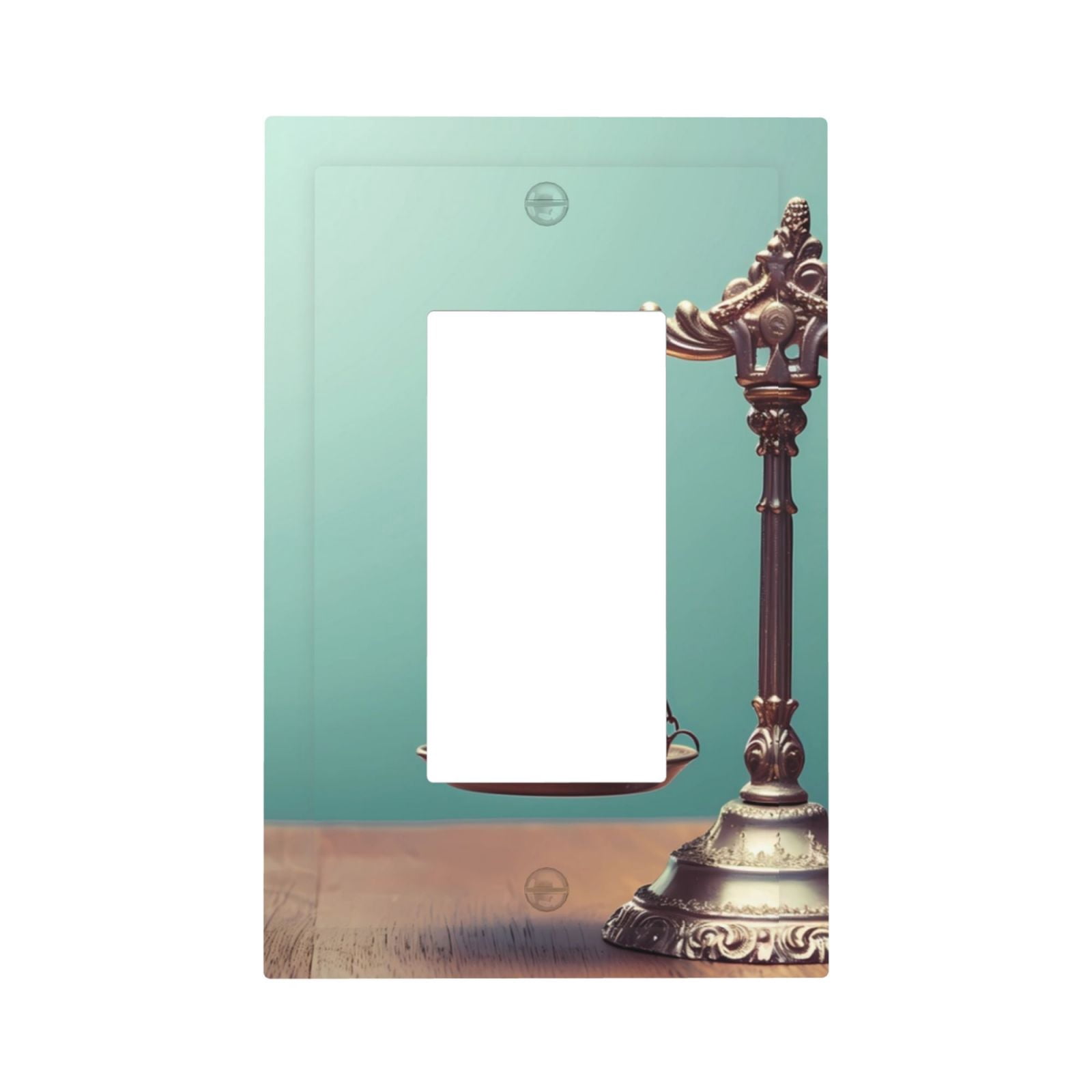 Outlet Covers Wall Plate - Vintage Brass Balance Scale Wall Plates for ...