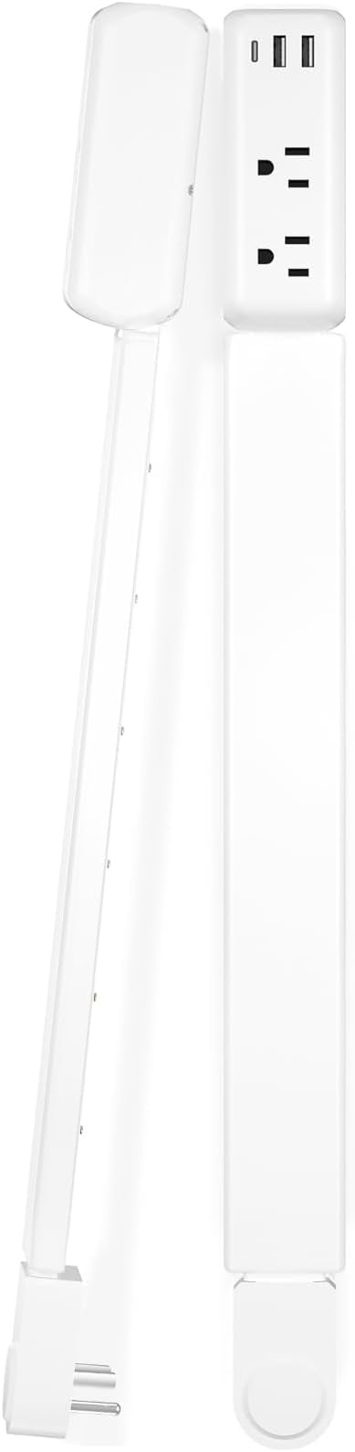 Outlet Extender with -A & -C, 2 AC Outlets, Adjustable 22"-34" Plug ...