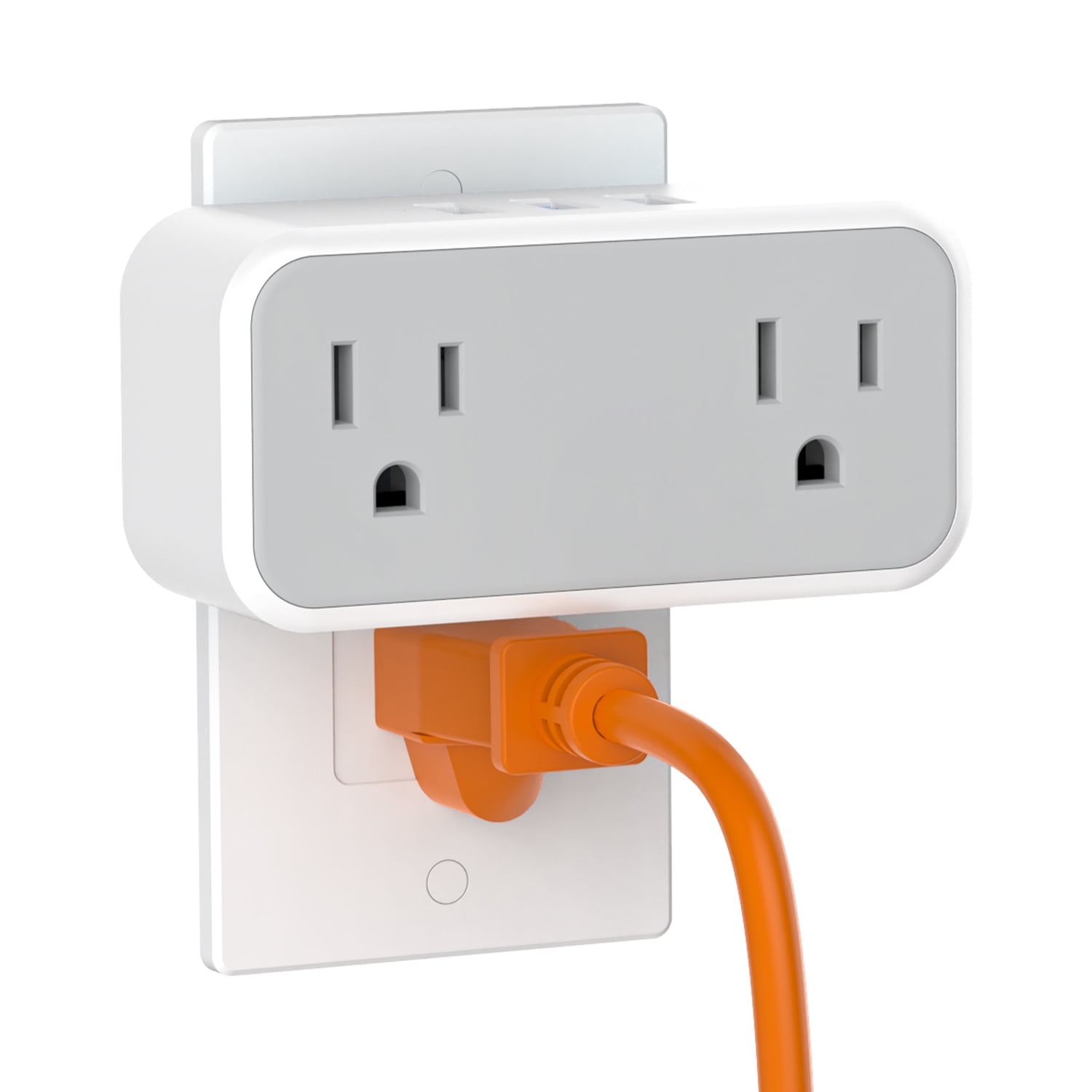 Outlet Extender Multi Plug Outlet,2 AC Outlets 3 USB Wall Charger ...