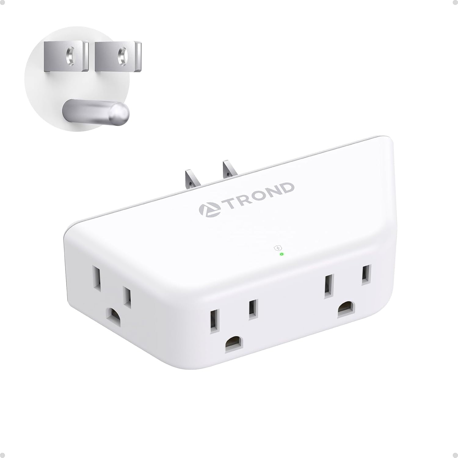 Outlet Extender Sur Protector - Multi Plug Wall Outlet with 4 Grounded ...