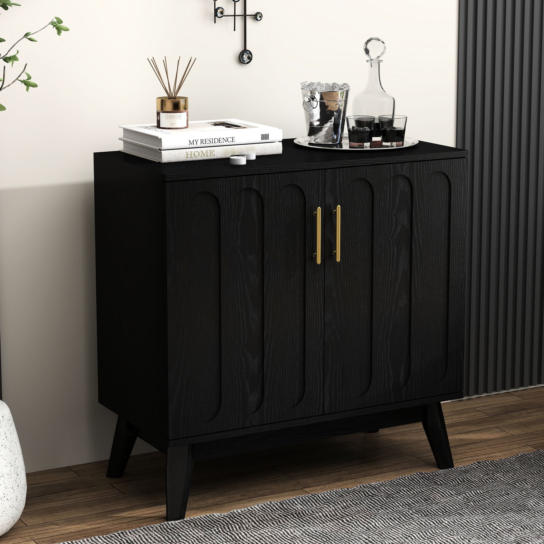 Outlet Hole Feature - Practical Design - Coffee Bar - Appliance ...
