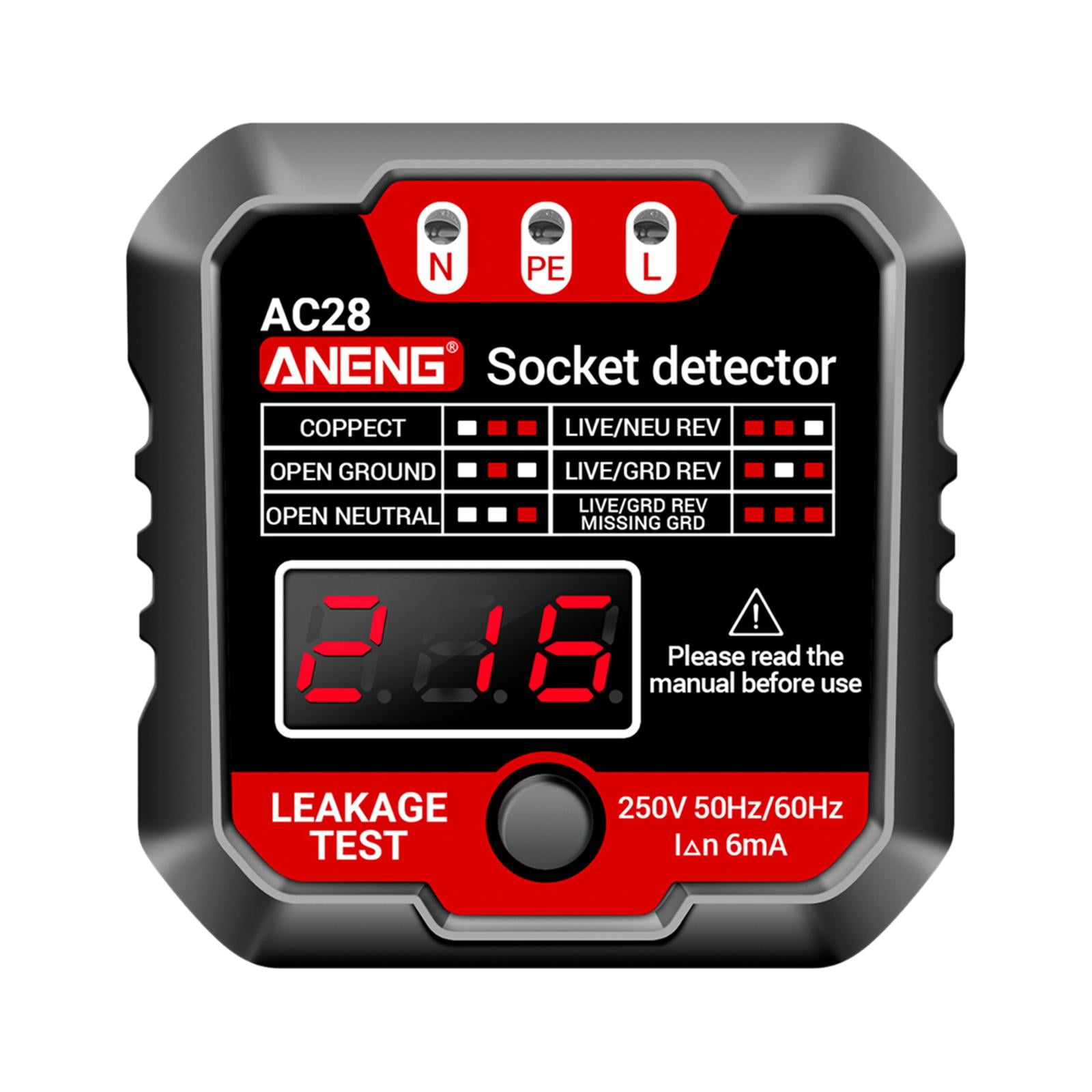 Outlet Tester Voltage Electric Wiring Circuit Breaker s Automatic ...