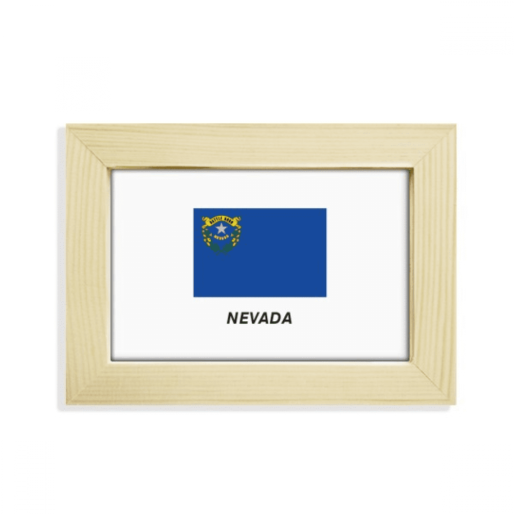 Outline Flag State Nevada Desktop Decorate Photo Frame Picture Art ...