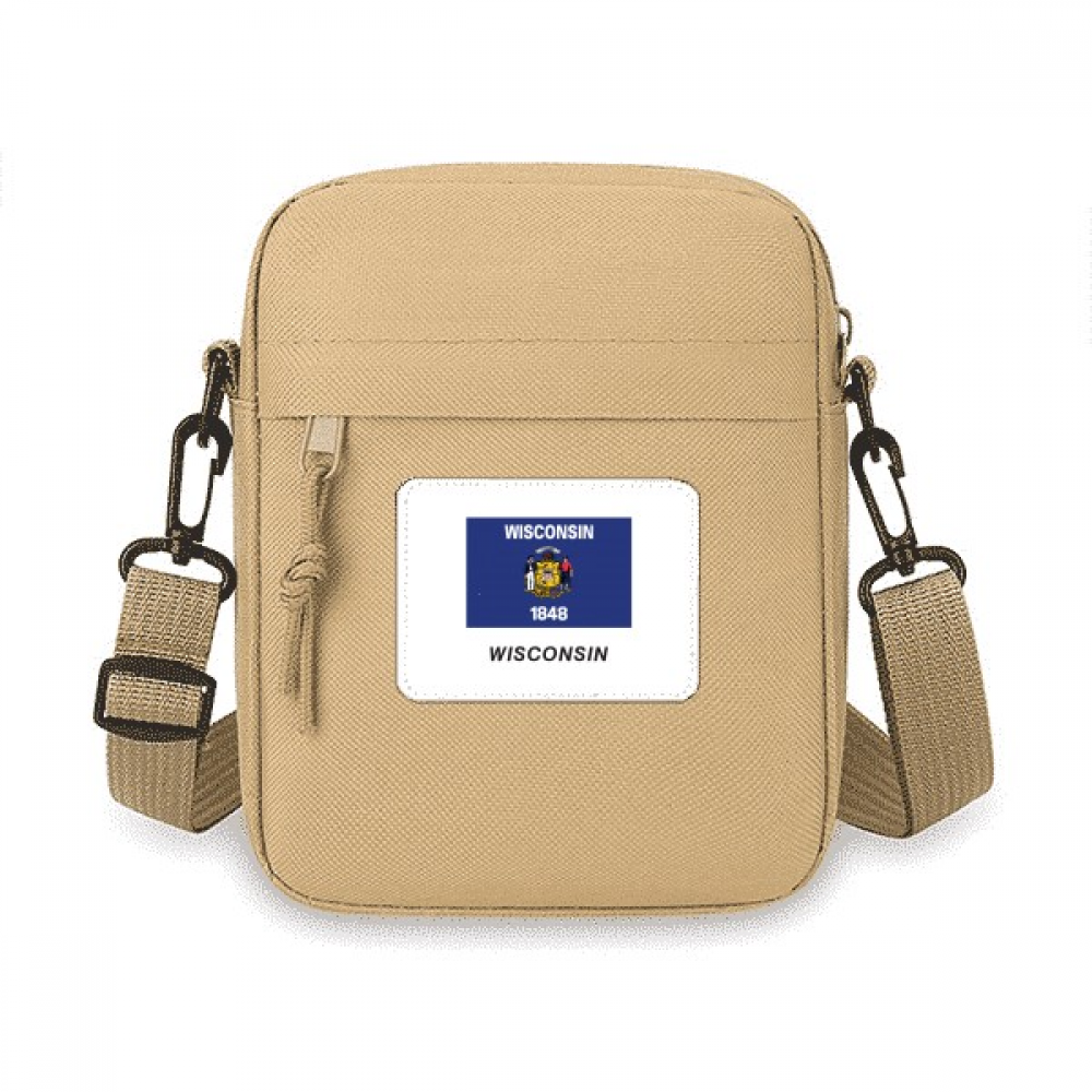 Outline Flag State Wisconsin Crossbody Bag Cell Phone Purses Handbag ...