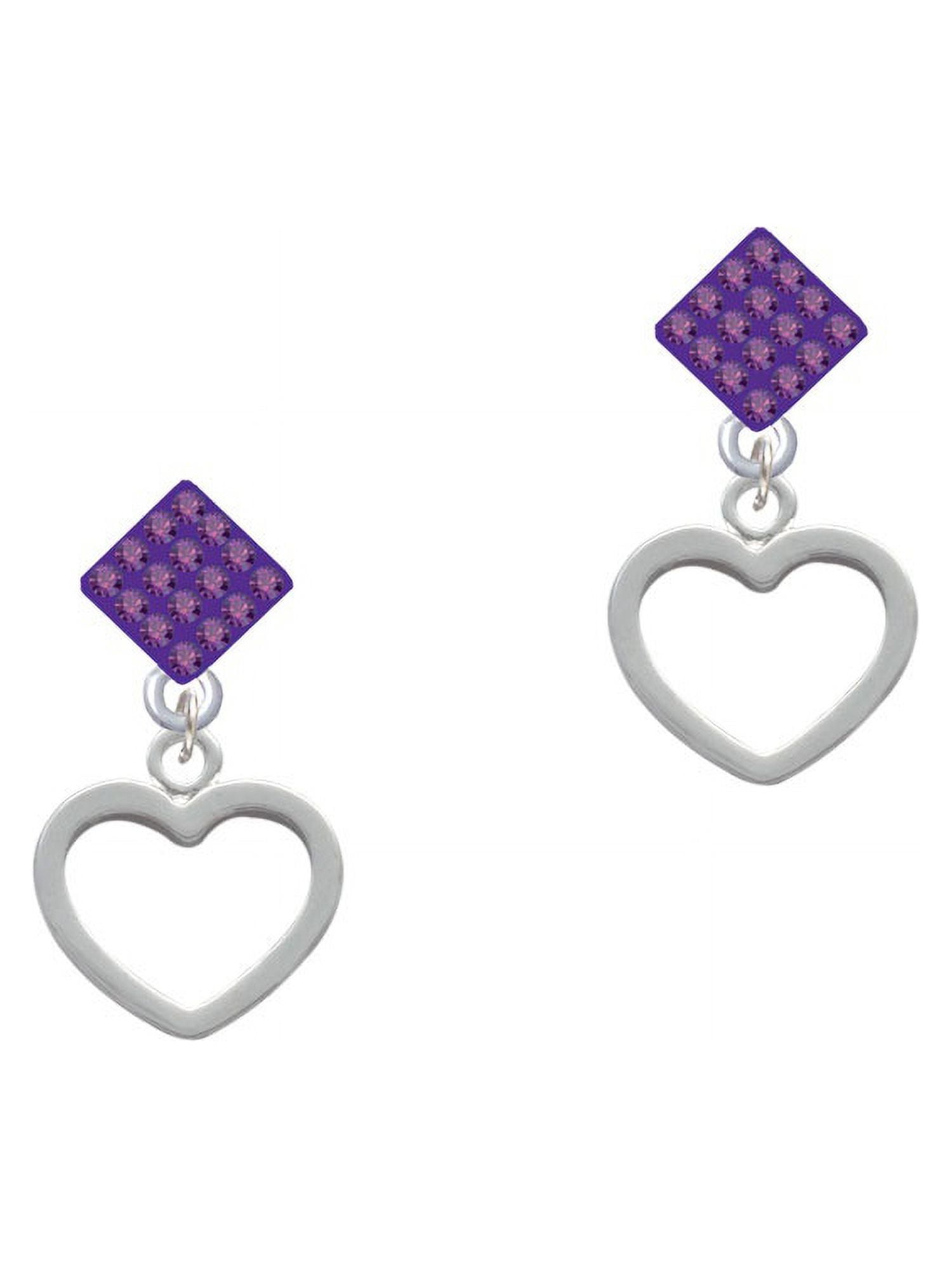 Purple Diamond Shape