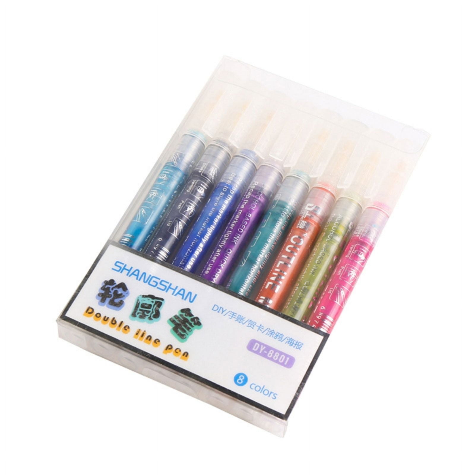 Outline Marker Paint Pen for Art Paint Marker for Paper, Drawing ...