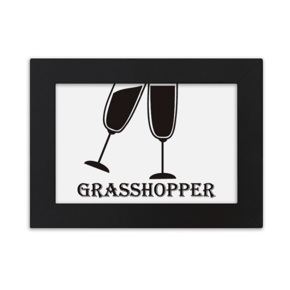 Outline Of Grass Hopper Desktop Photo Frame Ornaments Picture Art ...