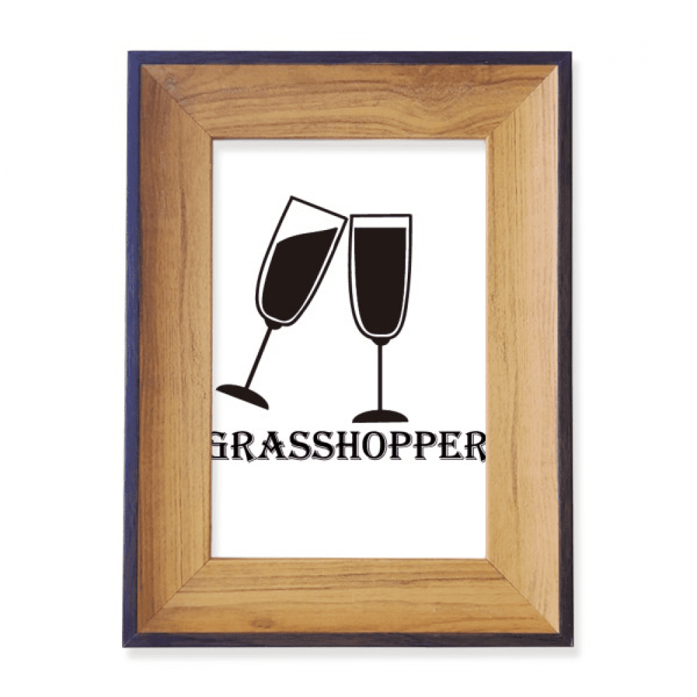 Outline Of Grass Hopper Photo Frame Exhibition Display Art Desktop ...