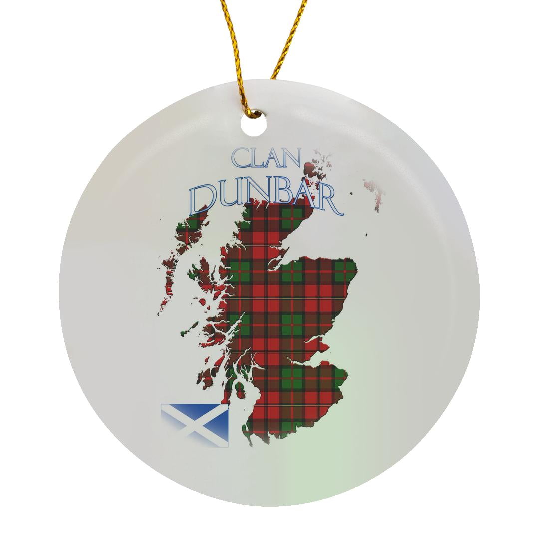 3drose, Outline of Scotland with the Dunbar Clan Family Tartan., Circle ...