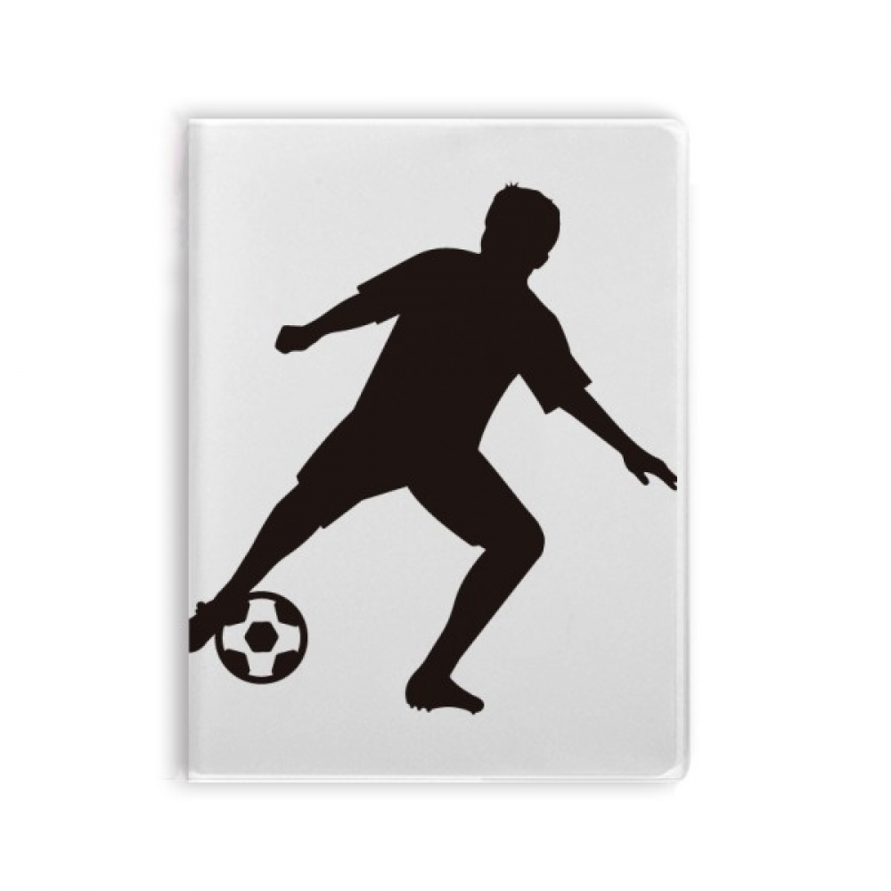 Outline Soccer Football Sports Notebook Gum Cover Diary Soft Cover ...