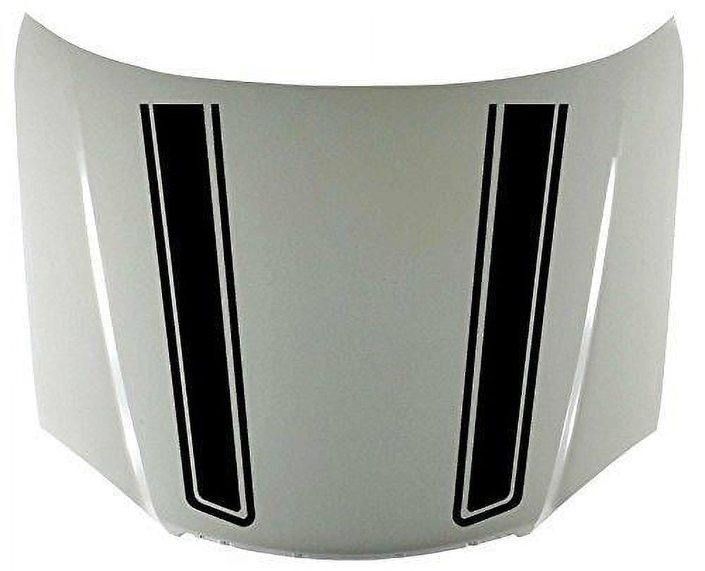 Outlined Stripe Car Decals Hood Decal Vinyl Sticker Graphic - Walmart.com